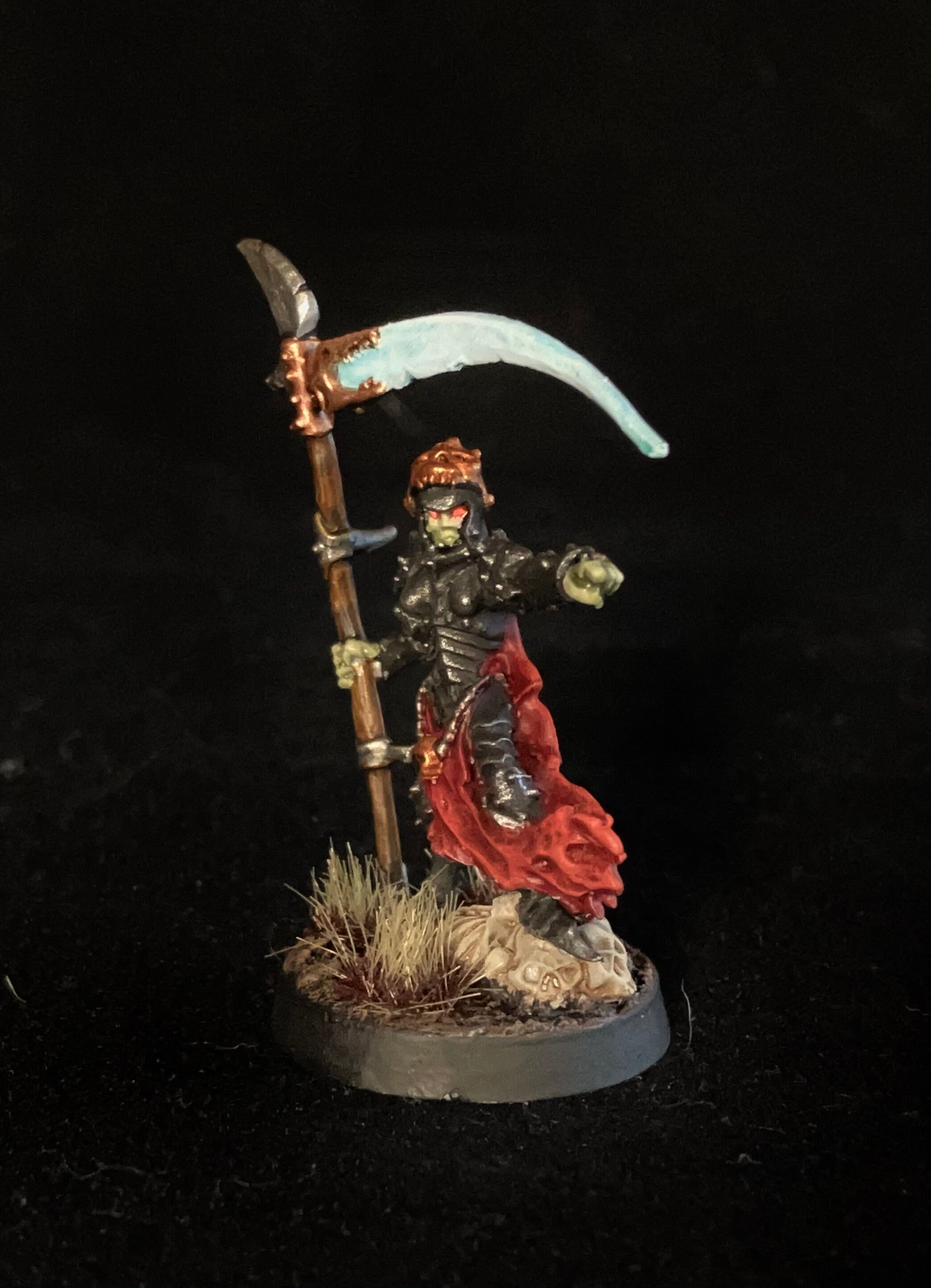 Female Human Death Knight Miniature Dungeons and Dragons, Pathfinder ...