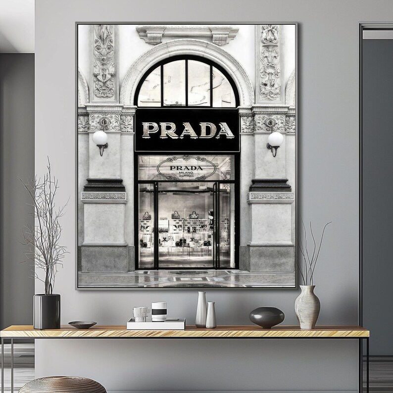 Fashion Poster, Fashion Wall Art, Home Decor, Black and White Luxury ...