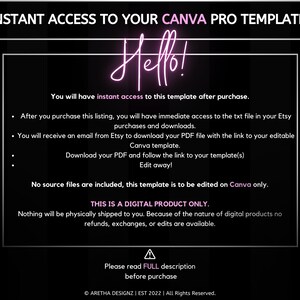 Editable Pink Friday Sale Flyer, Black Friday Sale Template, Flyer ...