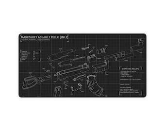 Rust Game Desk Mat - Etsy