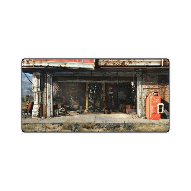 Fallout 4 Game Desk Mat - Etsy