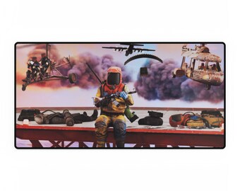 Rust Game Desk Mat - Etsy