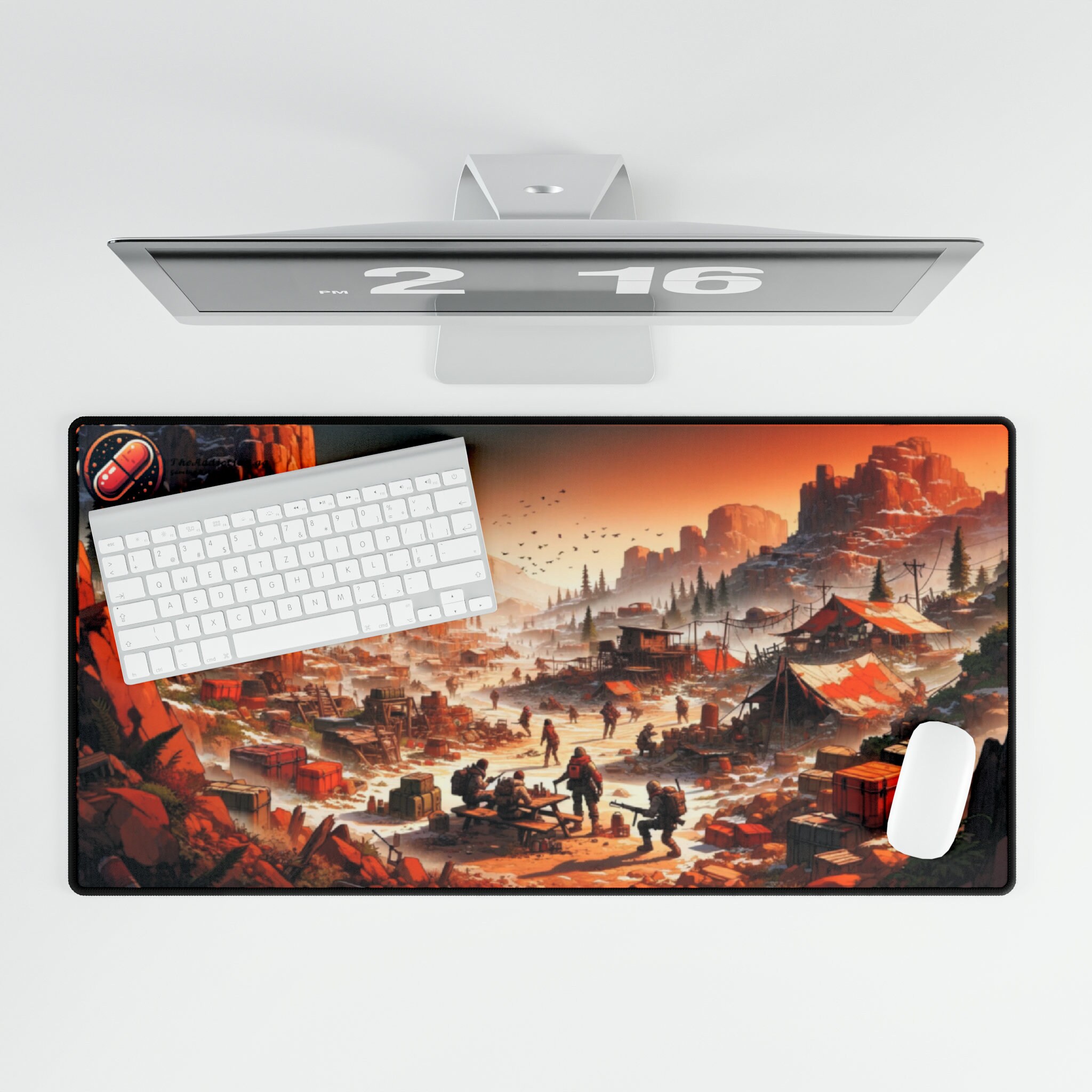 The Addiction Rust Desk Mat - Etsy