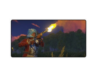 Rust Game Desk Mat - Etsy