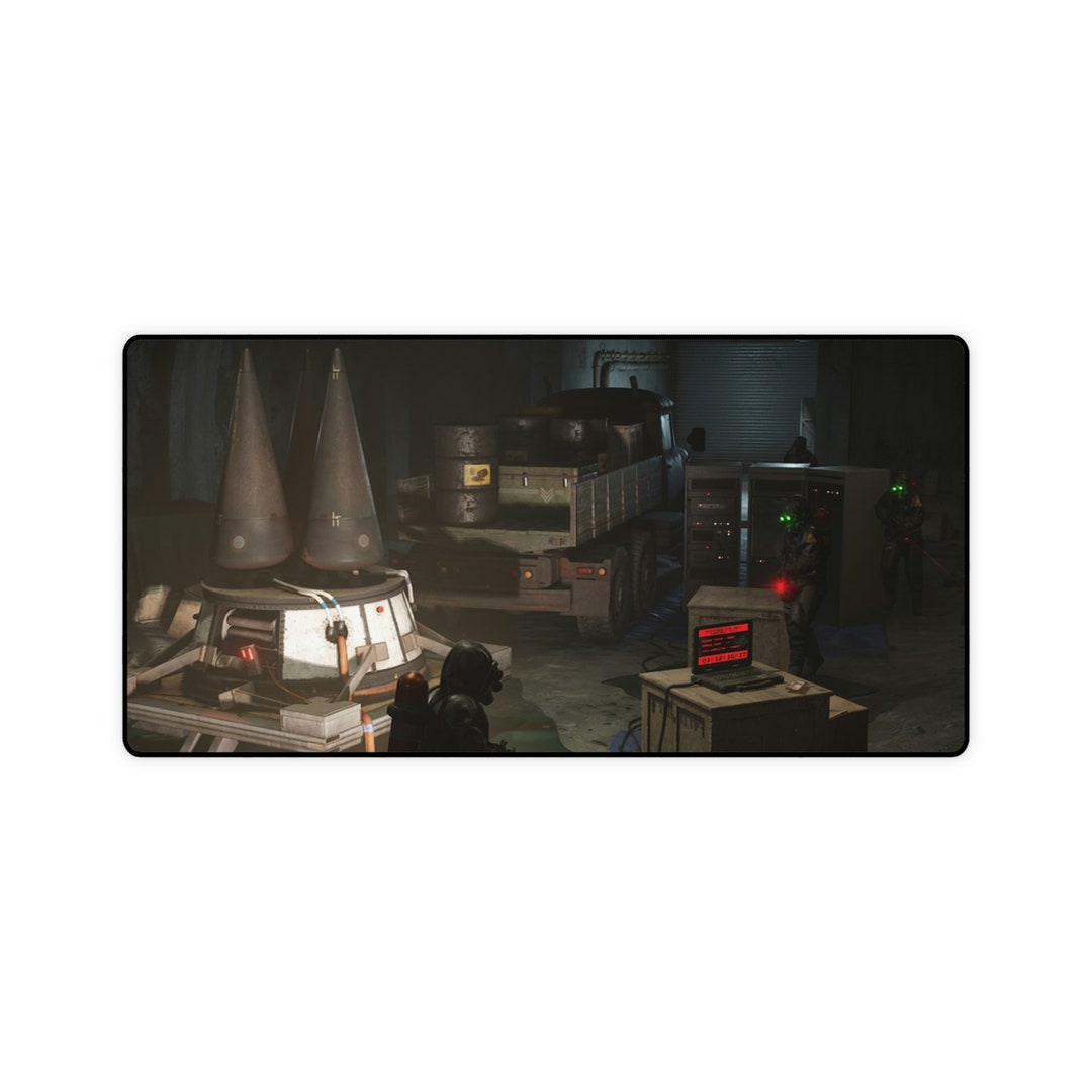 Rust Game Desk Mat - Etsy