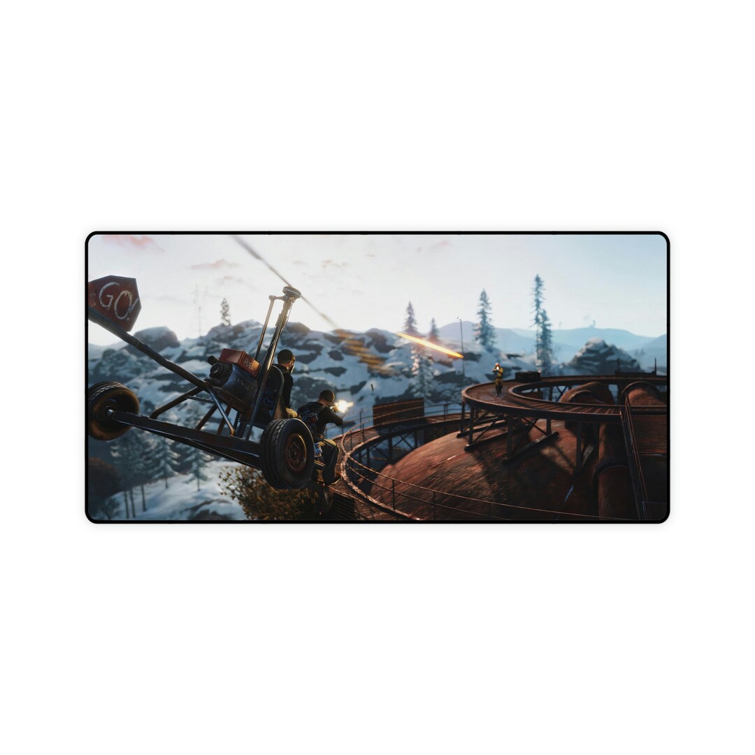Rust Game Desk Mat - Etsy
