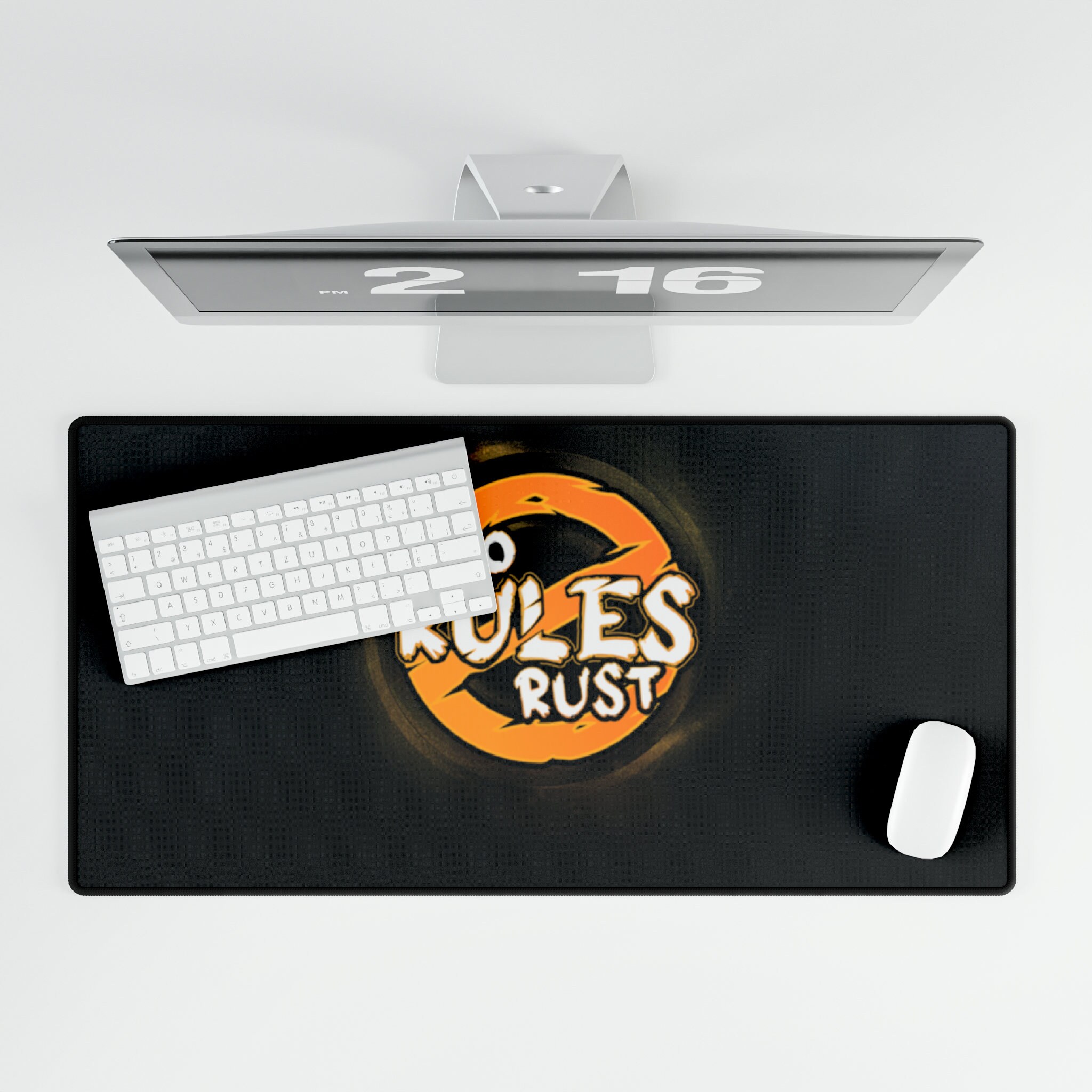 No Rules Rust Desk Mat - Etsy UK