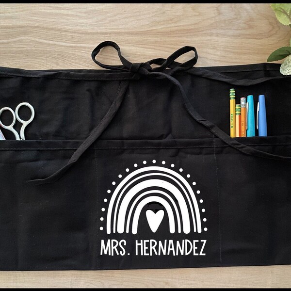 Teacher Apron - Etsy