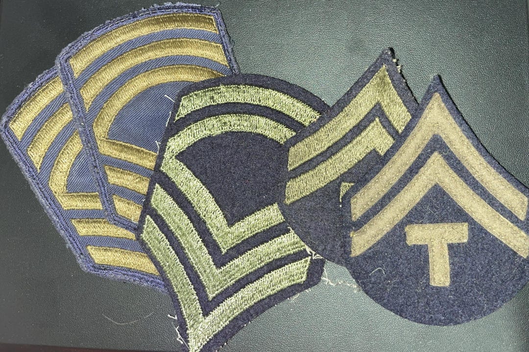 Five US Army Rate Patches. - Etsy