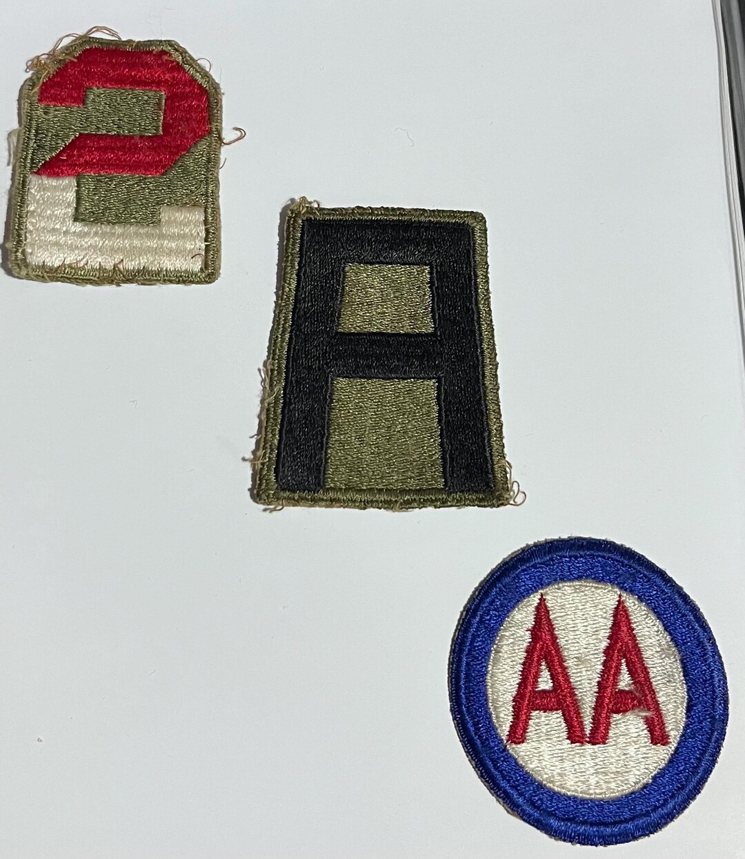 Three Vintage WWII Patches - Etsy