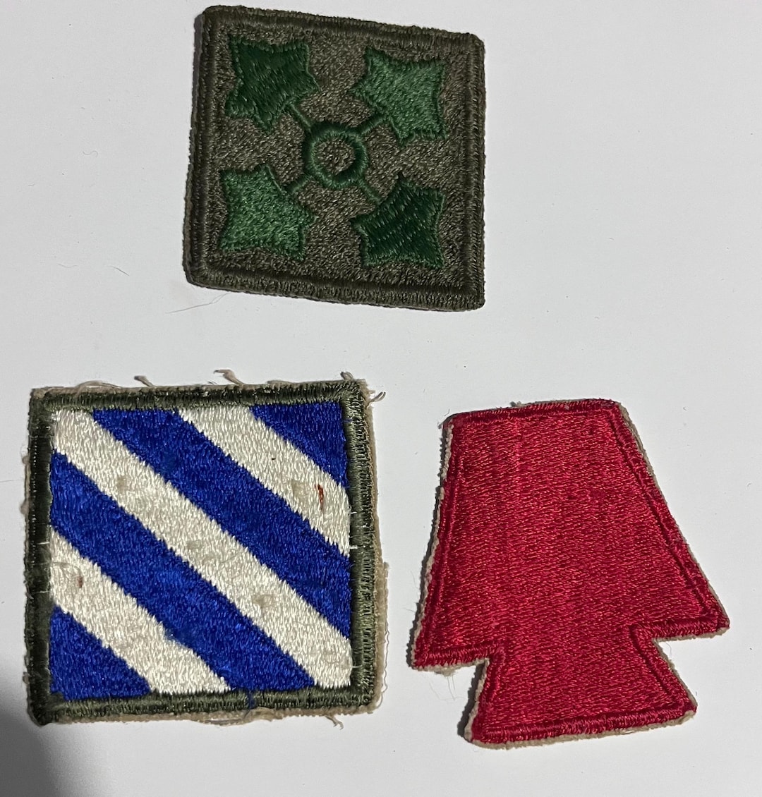 Three Vintage WWII Patches - Etsy