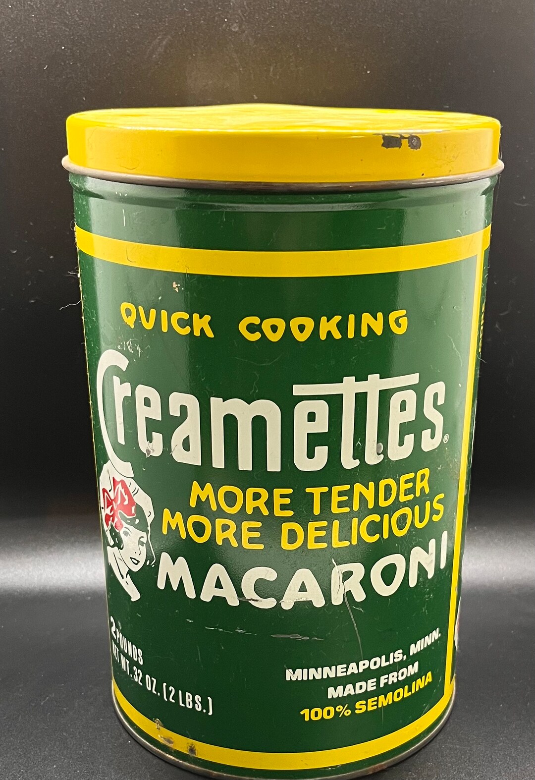 Vintage Creamettes Tin - Etsy