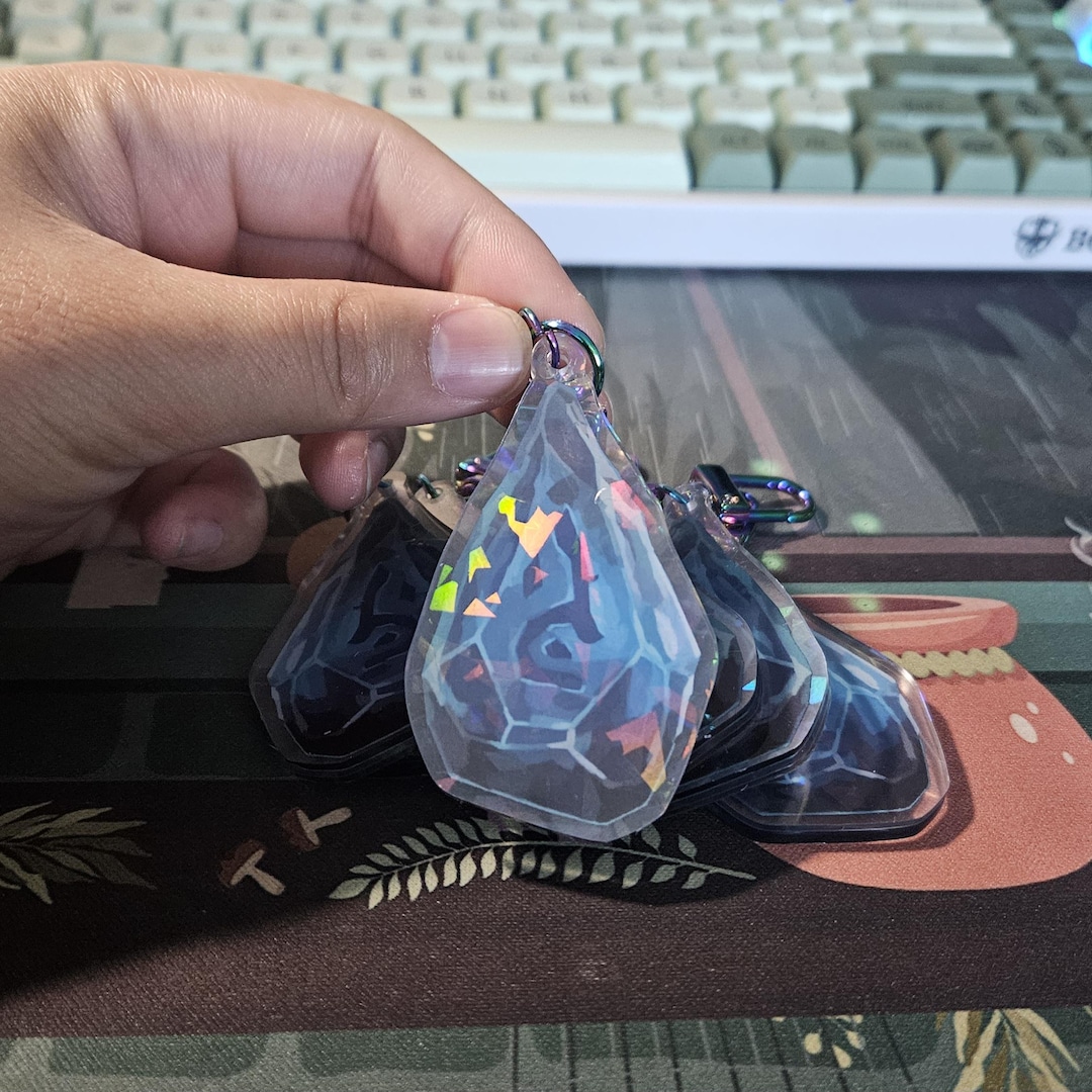 Acrylic Acceleration Rune Keychain Arcane 2 Ver - Etsy