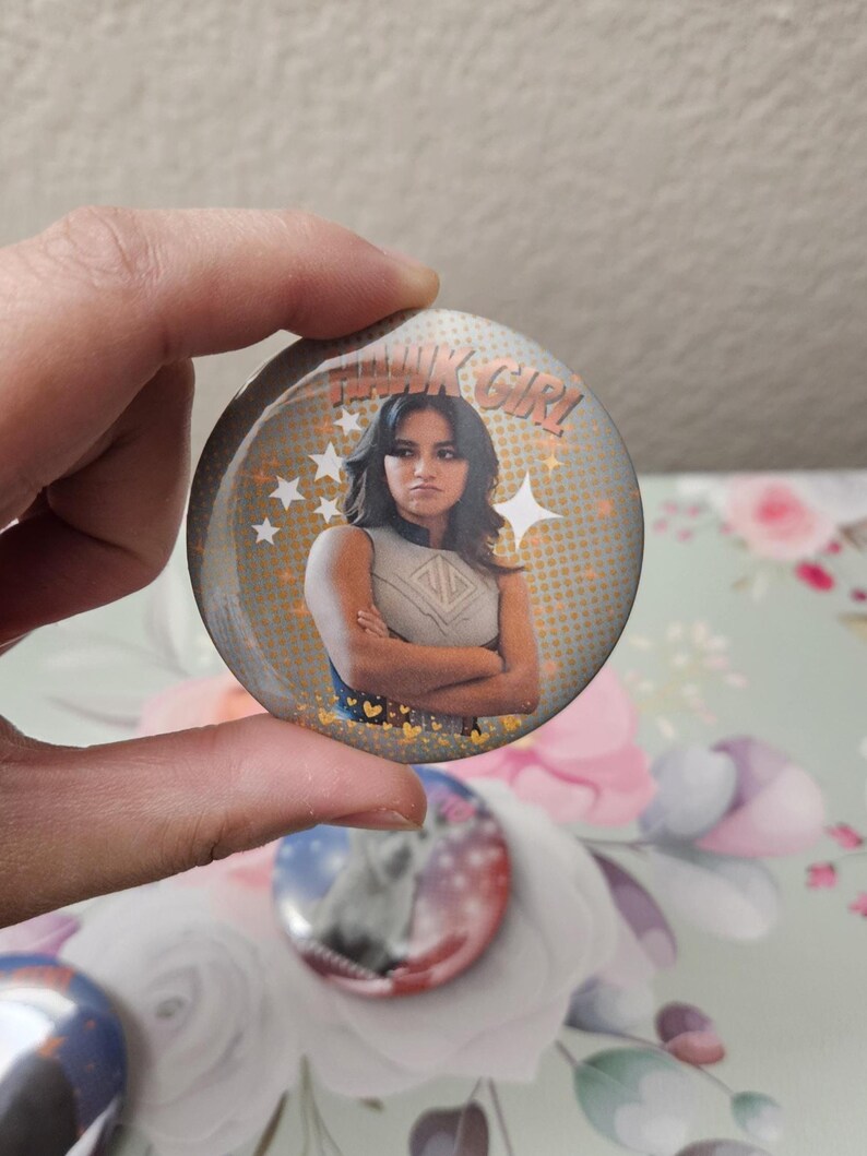 DCU Superman 2025 58mm 2.28in Button Pins Clark Kent Lois Lane Hawk Girl Mister Terrific Guy ...