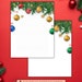 A4 & A5 Lined and Unlined Christmas Printable Paper, Festive Writing ...