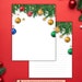 A4 & A5 Lined and Unlined Christmas Printable Paper, Festive Writing ...