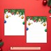 A4 & A5 Lined and Unlined Christmas Printable Paper, Festive Writing ...