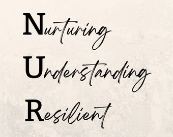 Nurse acrostic poem - Etsy.de