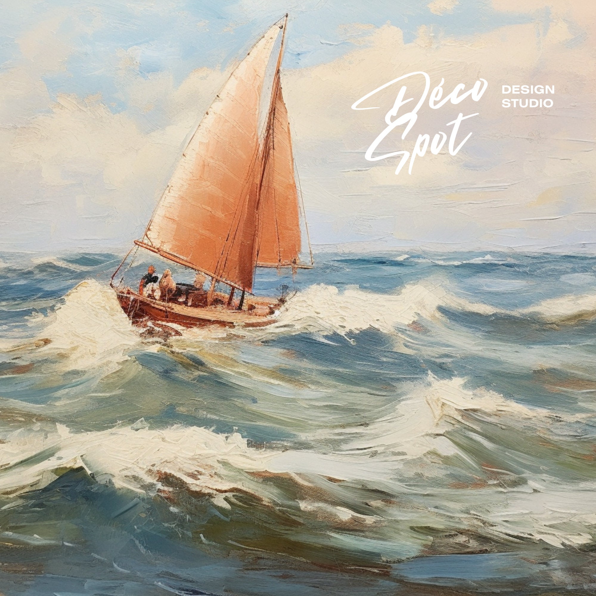 Sailing Adventure Art Print | Printable Ocean Voyage | 217 - Etsy