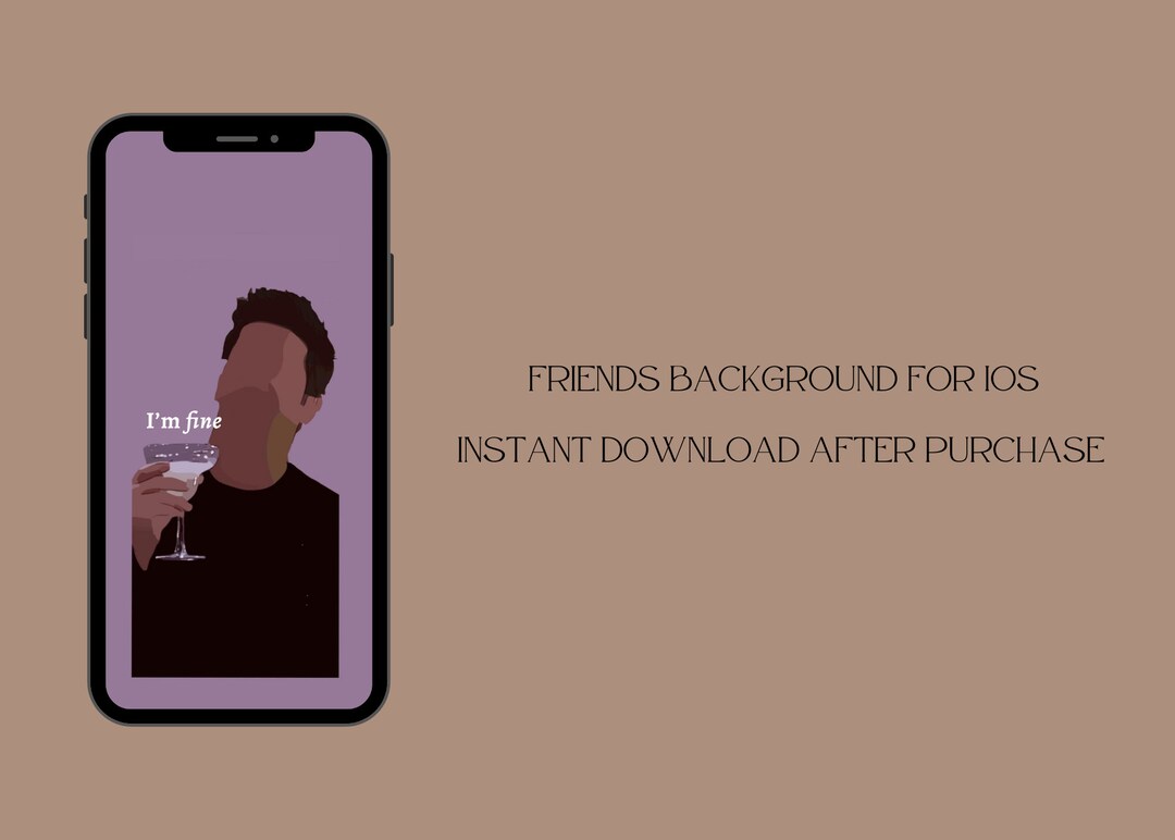 Ross Geller Lock Screen for iPhone - Etsy