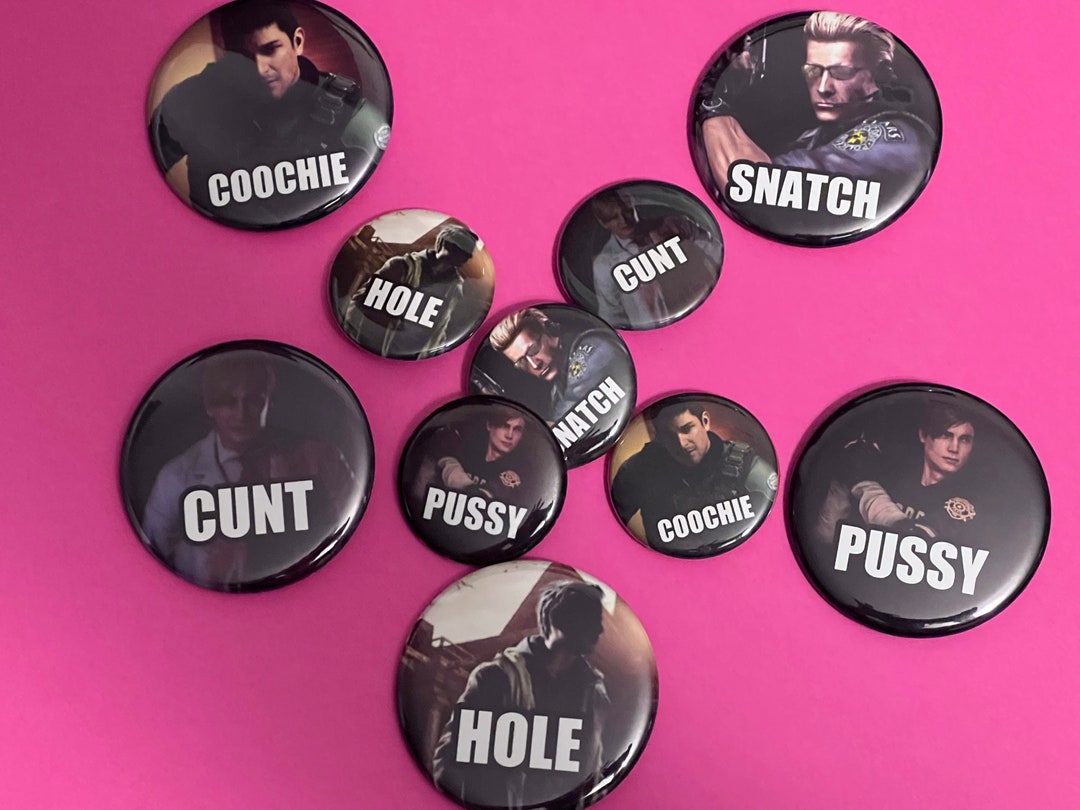 RESIDENT EVIL Trans Headcanon Buttons - Etsy