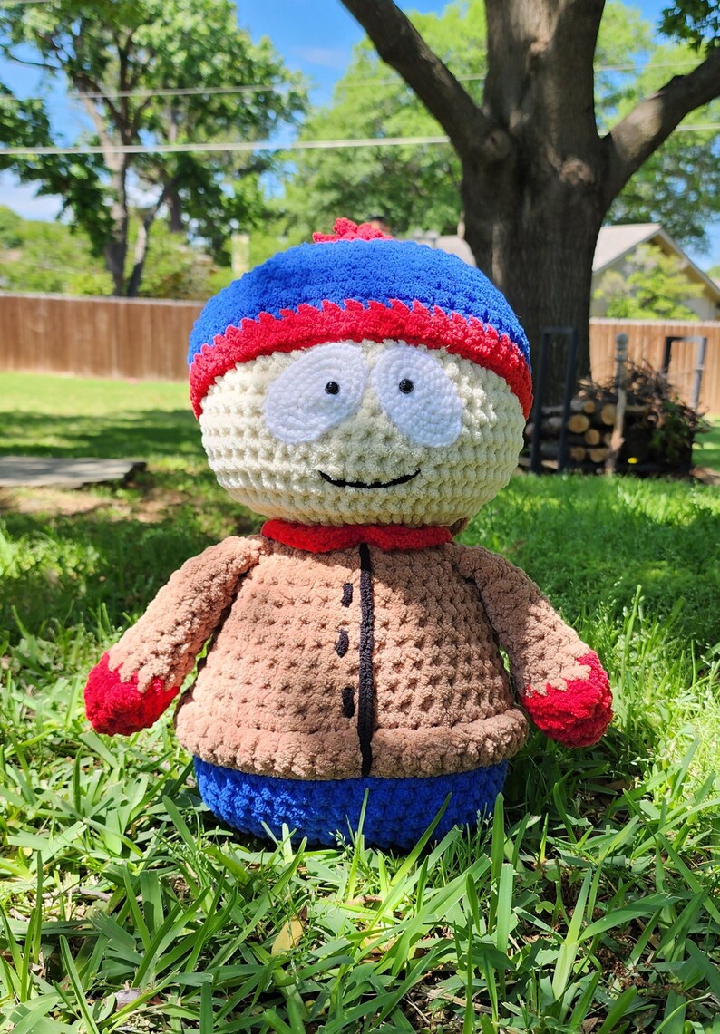 Barf Boy Crochet Pattern South Park Inspired Stan Plush Toy Doll - Etsy