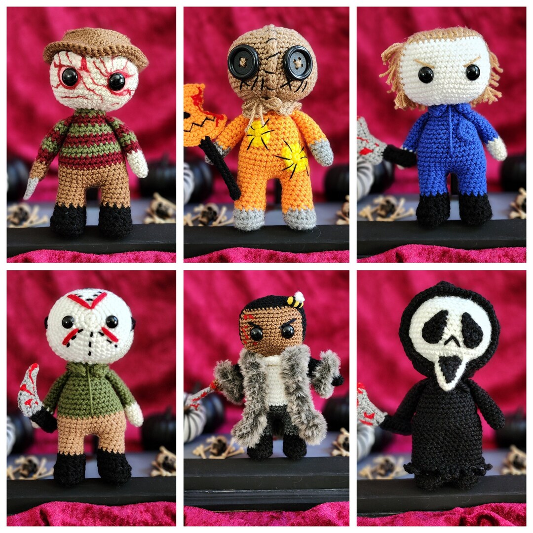 Classic Mini Slashers - Collectable Art Dolls Plush Stuffy - Etsy