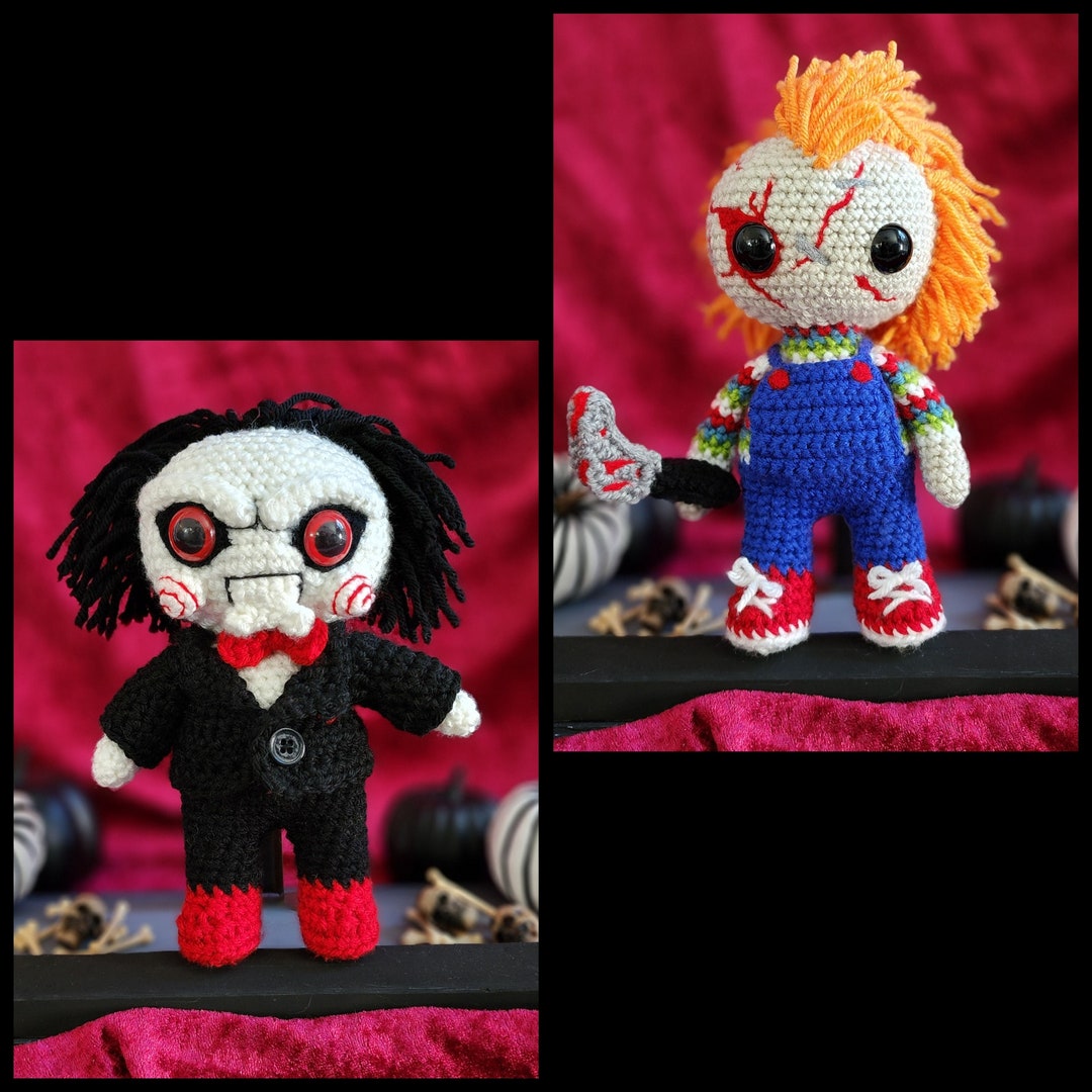 Mini Horror Killer Dolls Collectable Art Dolls Plush Stuffy - Etsy
