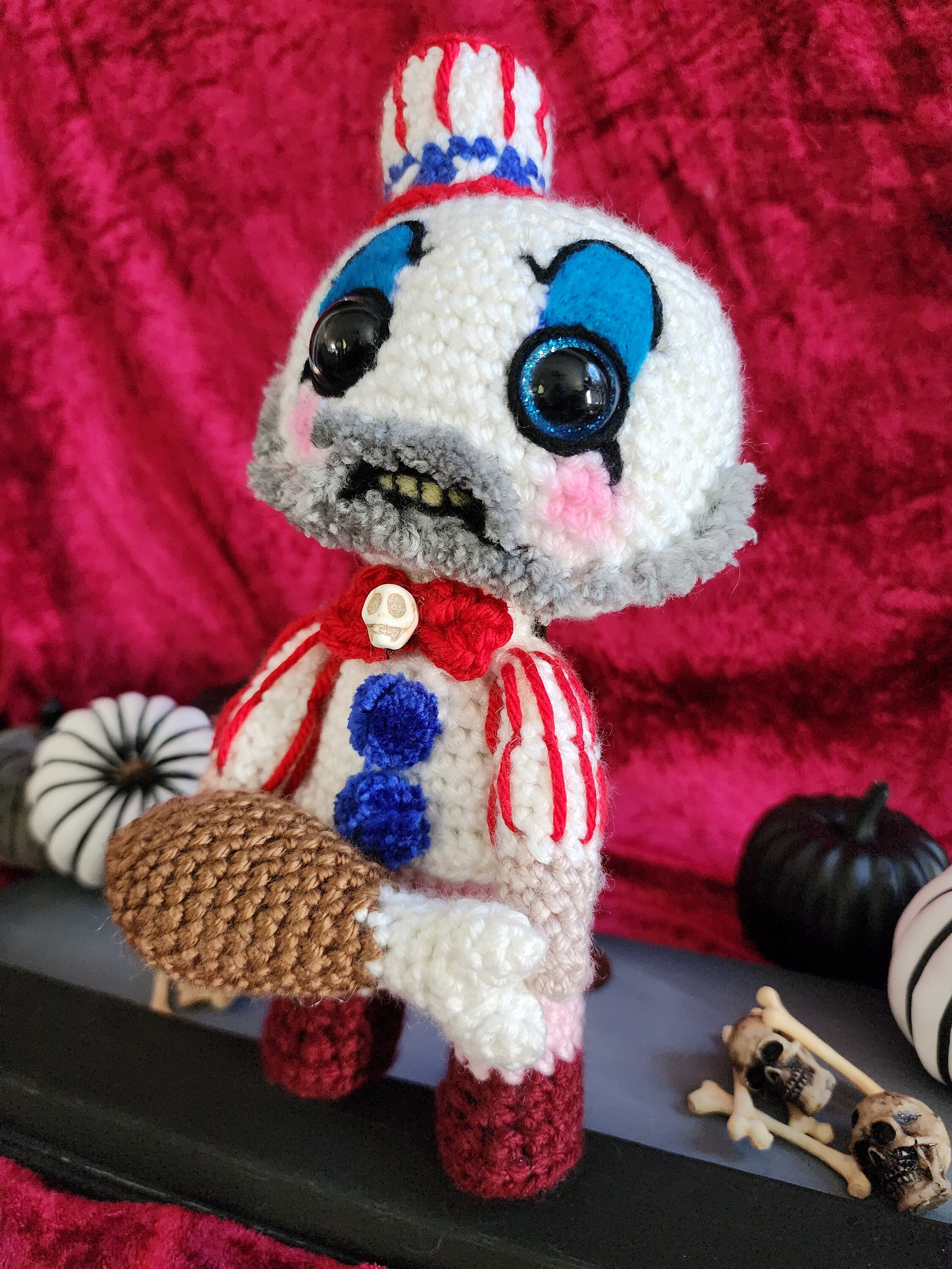 Mini Horror Killer Clowns Collectable Art Dolls Plush Stuffy - Etsy