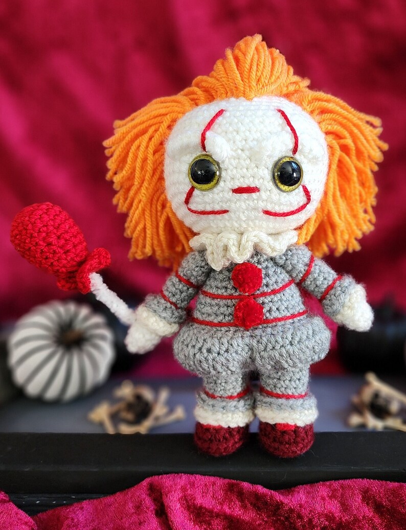 Mini Horror Killer Clowns Collectable Art Dolls Plush Stuffy - Etsy