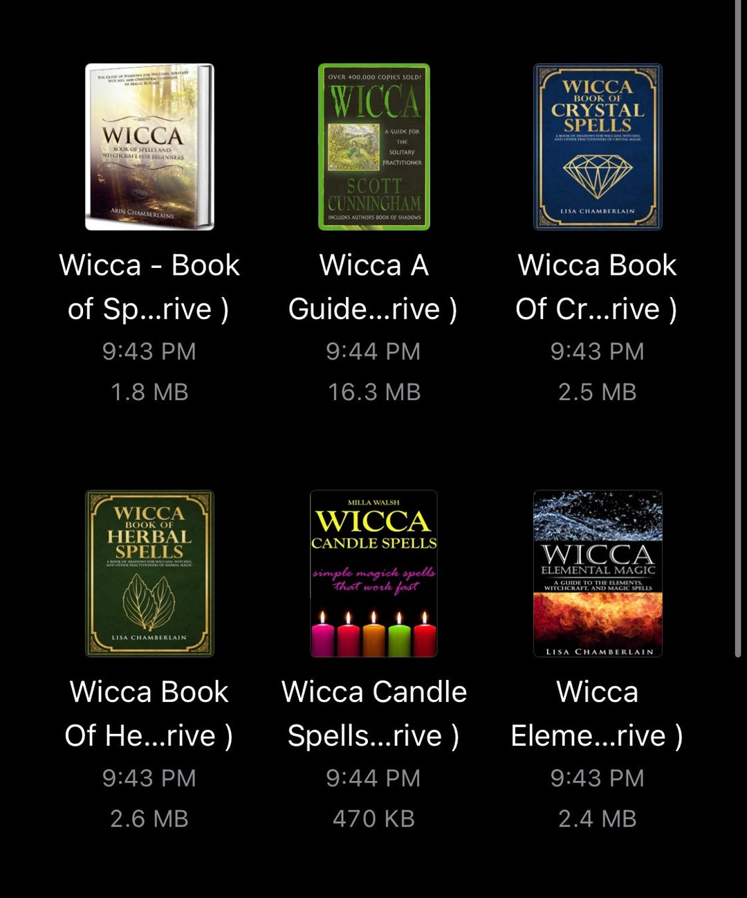 Wicca Book Collection | PDF Books | Witchcraft | Rituals | Magick ...