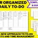 To Do Organizer by Mr Organized | to Do List Template and Effective ...