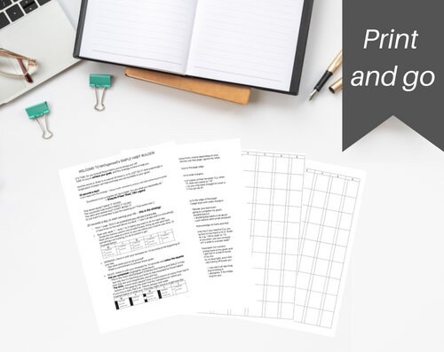 Habit Setter by Mr Organized | Habit Builder Checklist Planner | Growth ...