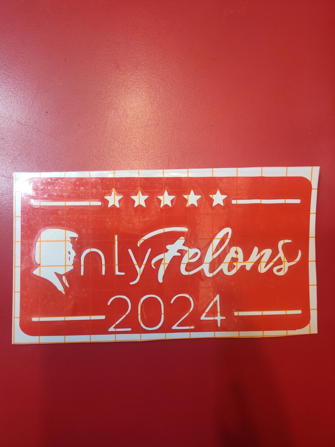 6×3 in Only Felons 2024 Decal - Etsy