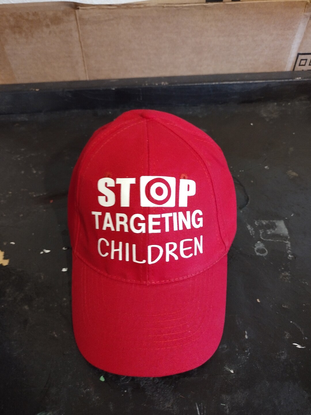 Stop Targeting Children Hat - Etsy