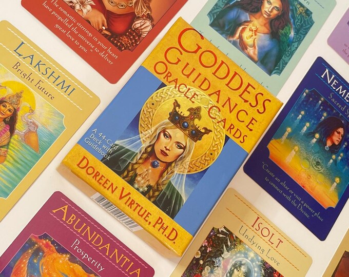 Goddess Guidance Oracle Cards Doreen Virtue, Sealed, 44 Tarot Deck ...
