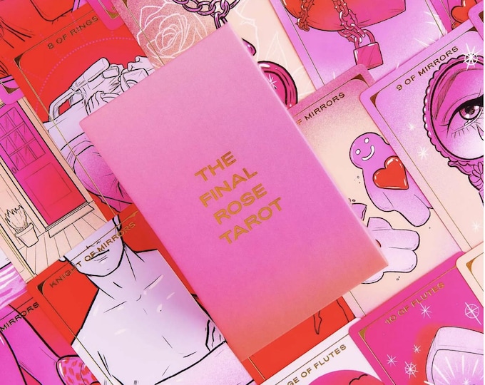 The Final Rose Tarot Cards New & Sealed Indie Tarot Deck, Pink Tarot ...