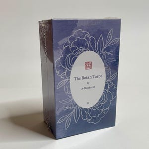 The Botan Tarot by A Miyako M, New & Sealed, 78 Card Tarot Deck With ...