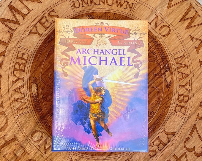 New Archangel Michael Oracle Cards Doreen Virtue Sealed Tarot Cards Out ...