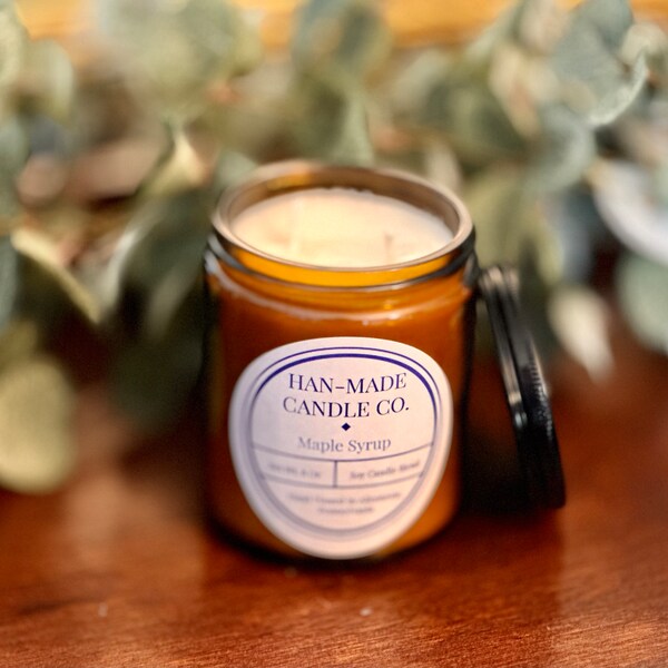 Maple Syrup Candle - Etsy