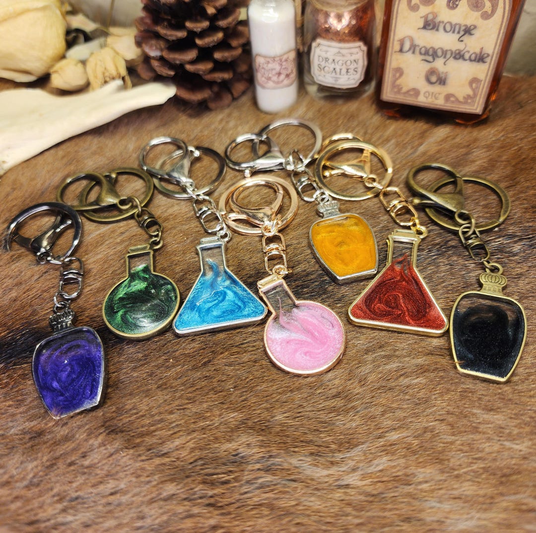 Custom Potion Keychain! - Etsy