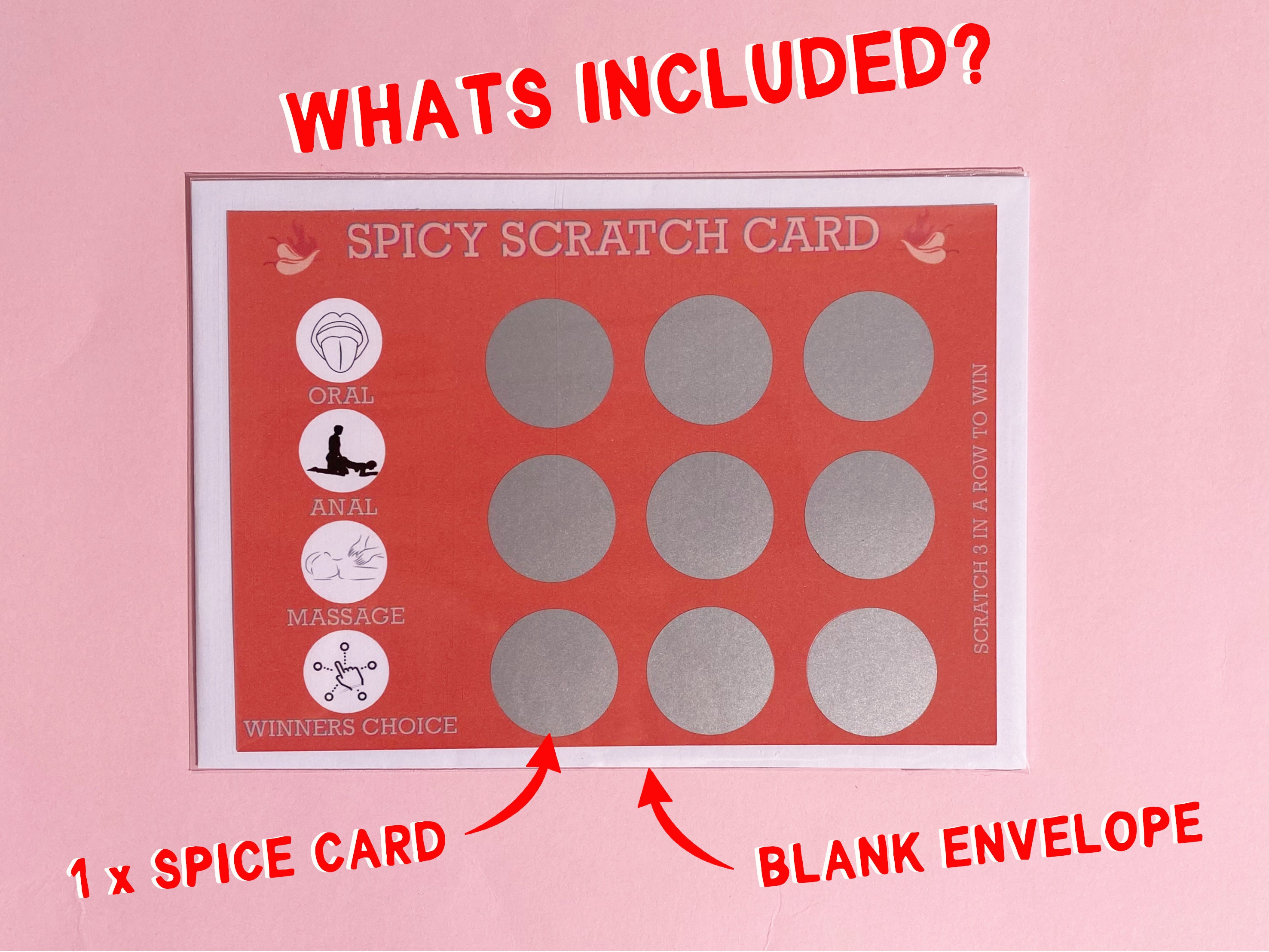 Spicy Scratch Card Date Night Card Adult Scratch Card - Etsy