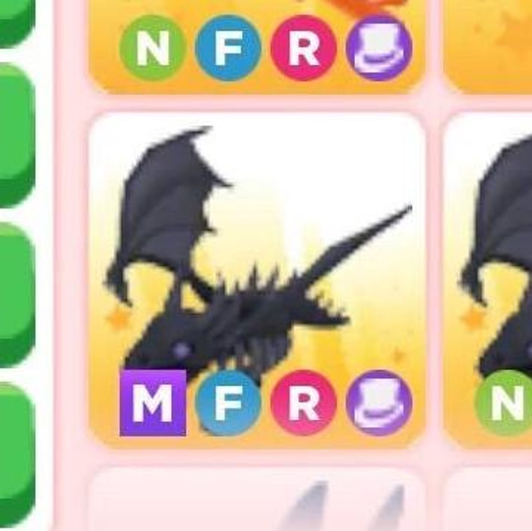 Roblox Adopt Me Mega Shadow Dragon - Etsy Australia