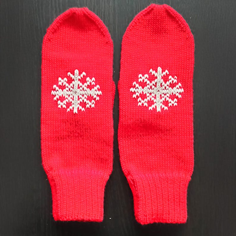 Cozy Handcrafted Merino Wool Mittens for Her Perfect Winter Gift for ...