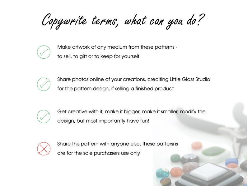 Stained Glass Crystal Pattern: Easy DIY Project (PDF File) - Etsy