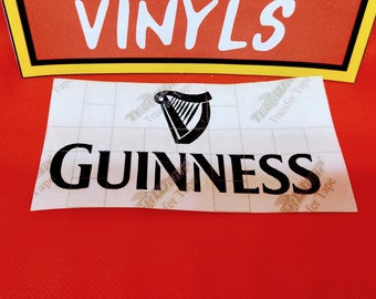 Guinness Harp Vinyl Decal - Etsy
