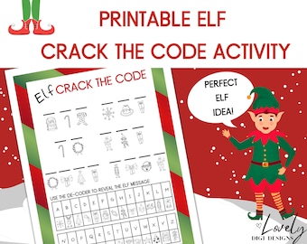 Elf Secret Message - Etsy