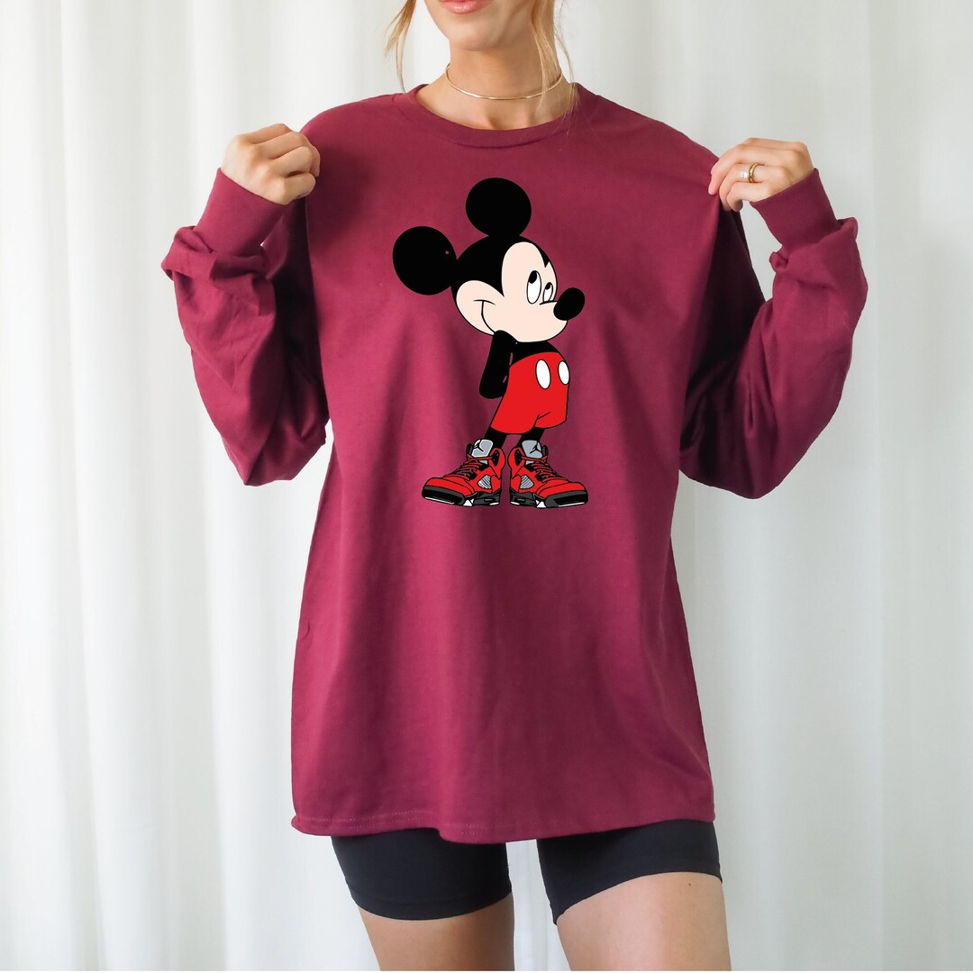 Mickey Long Sleeve, Disney Mickey Shirt, Disneyworld Long Sleeve ...