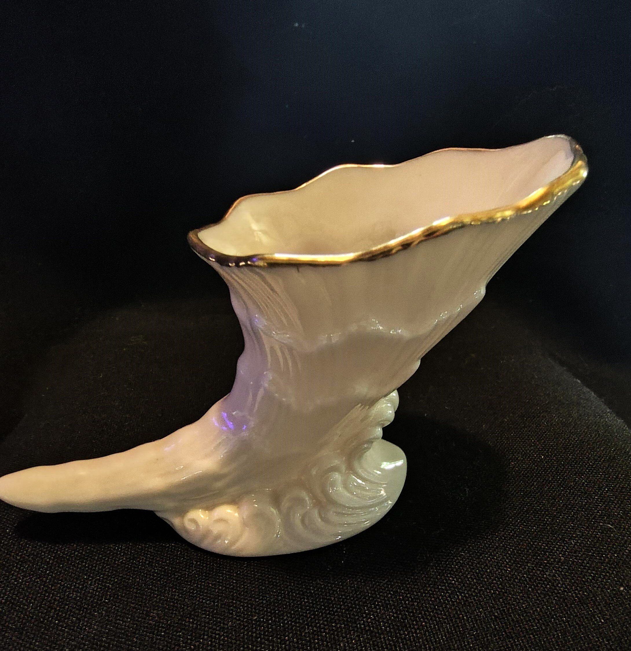 Lenox Cornucopia Horn of Plenty Single Bud Vase, Toothpick Holder ...