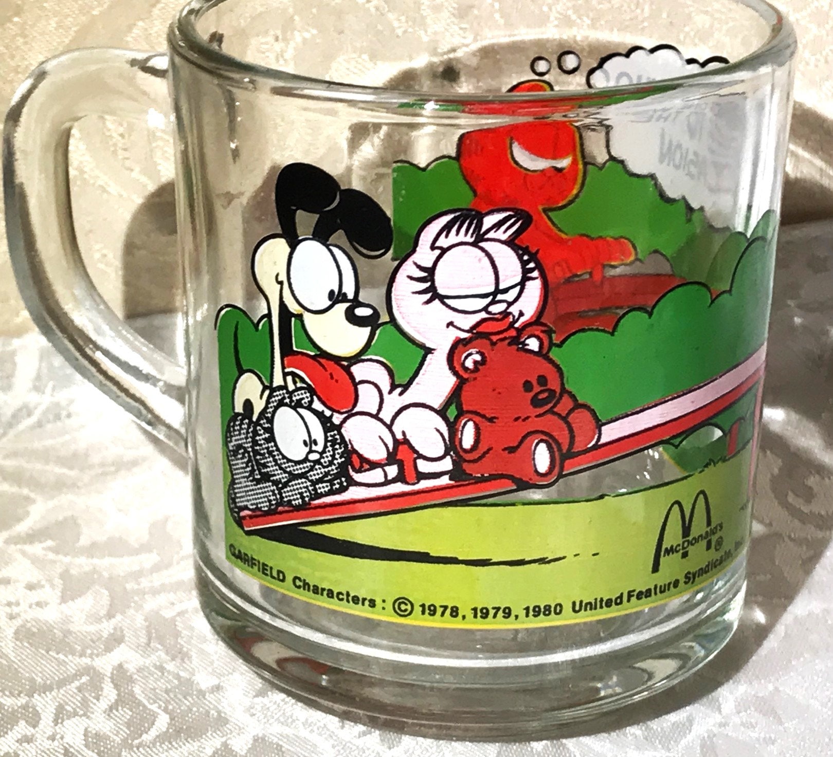 Garfield Odie 1978 Jim Davis Mcdonalds Mugs, Set of 2 - Etsy